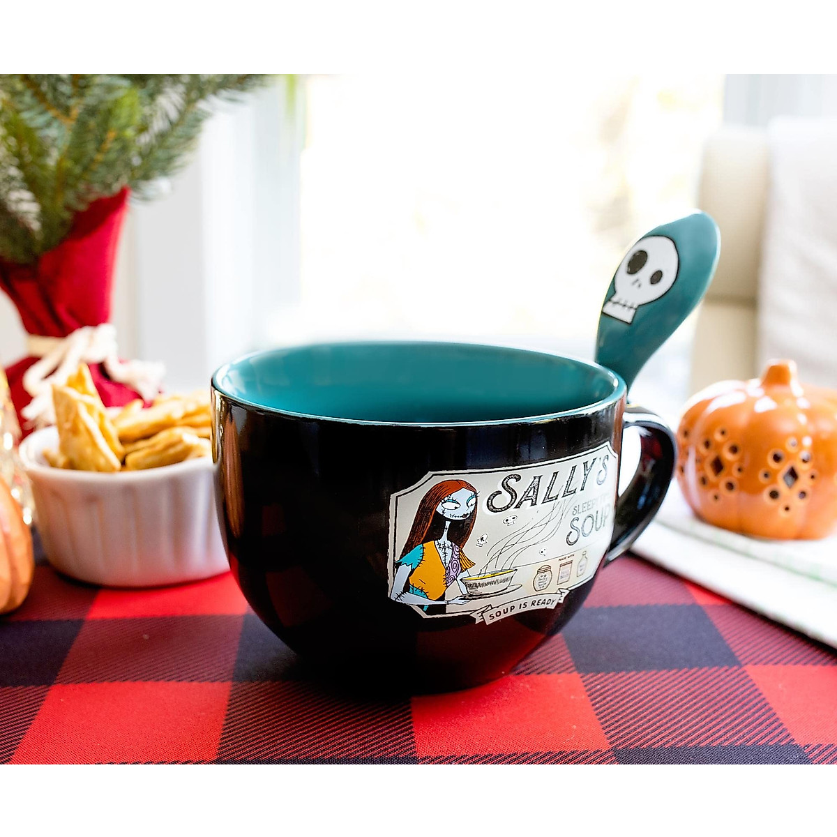 Disney The Nightmare Before Christmas Sally's Sleepy Time Ceramic Soup Mug