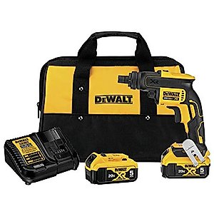 DEWALT 20V MAX* XR Screw Gun Kit with Threaded Clutch Housing (DCF624P2)