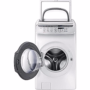 Samsung WV55M9600AW 5.5 Cu. Ft. White FlexWash Steam Washer WV55M9600AW/A5