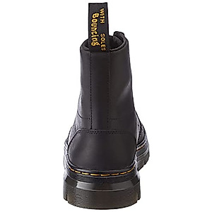 Dr. Martens unisex adult Lace Fashion Boot, Black Wyoming, 10 Women 9 Men US