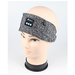 Headband Bluetooth Sleep Headphones Noise Cancelling Headband Bluetooth Headphones Stereo Speakers-Sports Wireless Earphones Easy isassembly