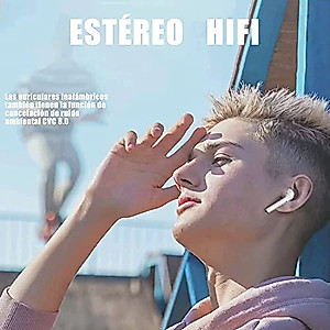 Wireless Earbuds,Bluetooth 5.3 Headphones Noise Cancelling Air Buds Pods 3D Stereo Ear pods in-Ear Ear Bud Built-in Mic IPX7 Waterproof Earphones Sport Headsets for iPhone/Samsung/airpod Case/Android