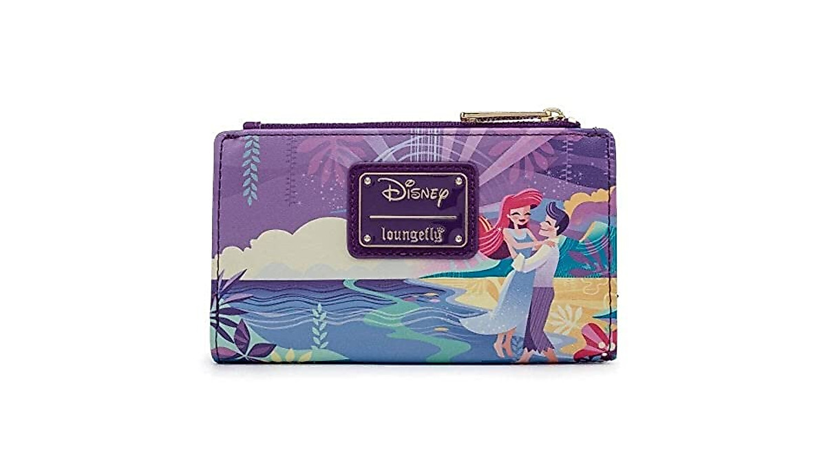 Disney The Little Mermaid Ariel Castle Wallet - Collectible & Stylish