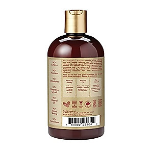 SheaMoisture Intensive Hydration Shampoo for Dry, Damaged Hair Manuka Honey and Mafura Oil Sulfate-Free 13 oz