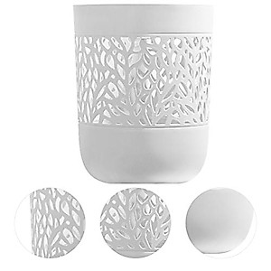 Office Garbage Cans Waste Container 1 pcs Waste Paper Bin 16L Trash Bin Waste Basket Garbage Simple Waste Containe for Bathroom Bedroom Office Kitchen Waste Basket Garbage Container