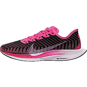 Nike Women Jogging Road Running Shoe, Pink Blast White Black True Berry, 12 US