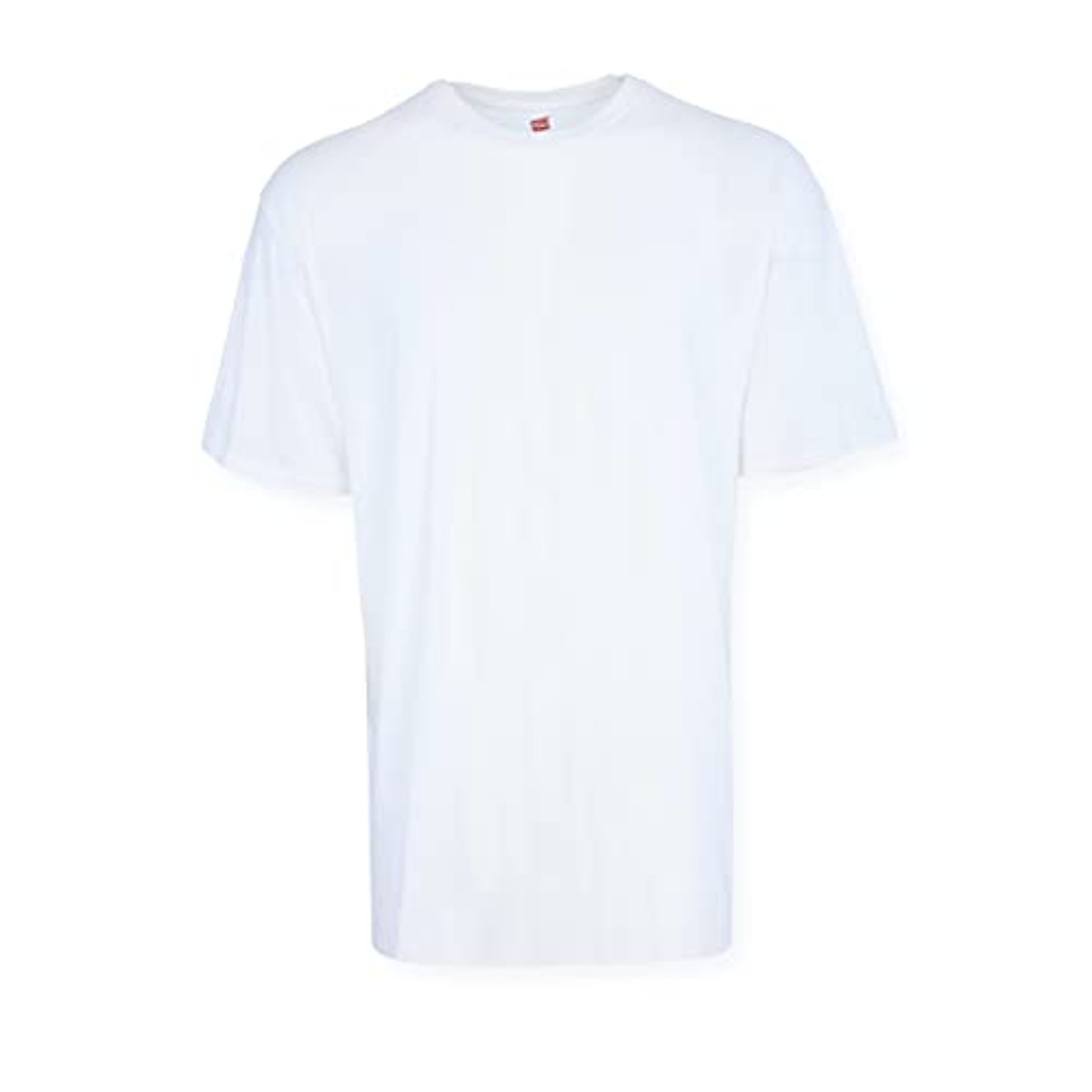 Hanes Men's Tagless ComfortSoft Crew Undershirt, White, XX-Large/Tall (Pack of 5)