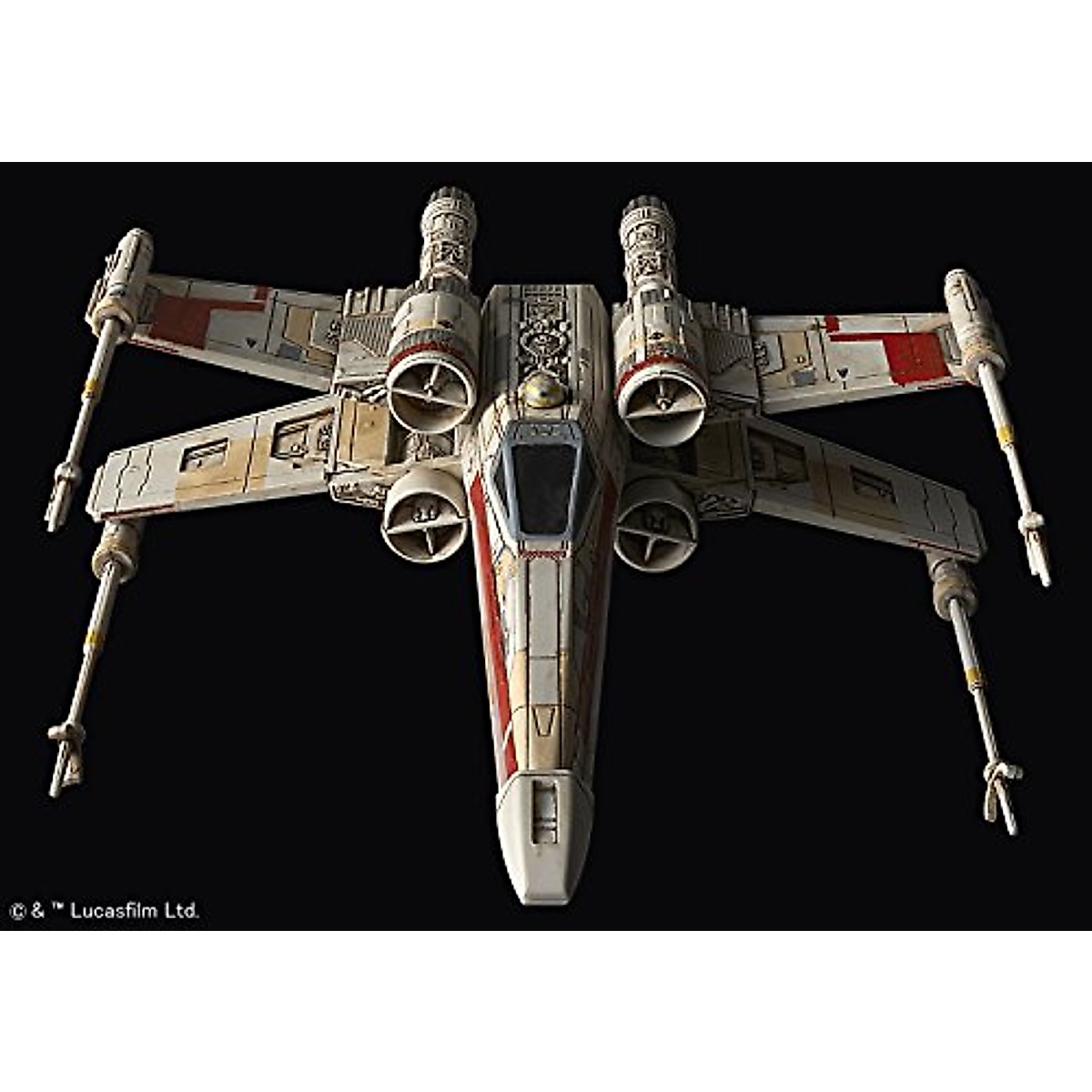 Bandai Hobby Star Wars 1/72 X-Wing Red Squadron (Special Set), Multicolor