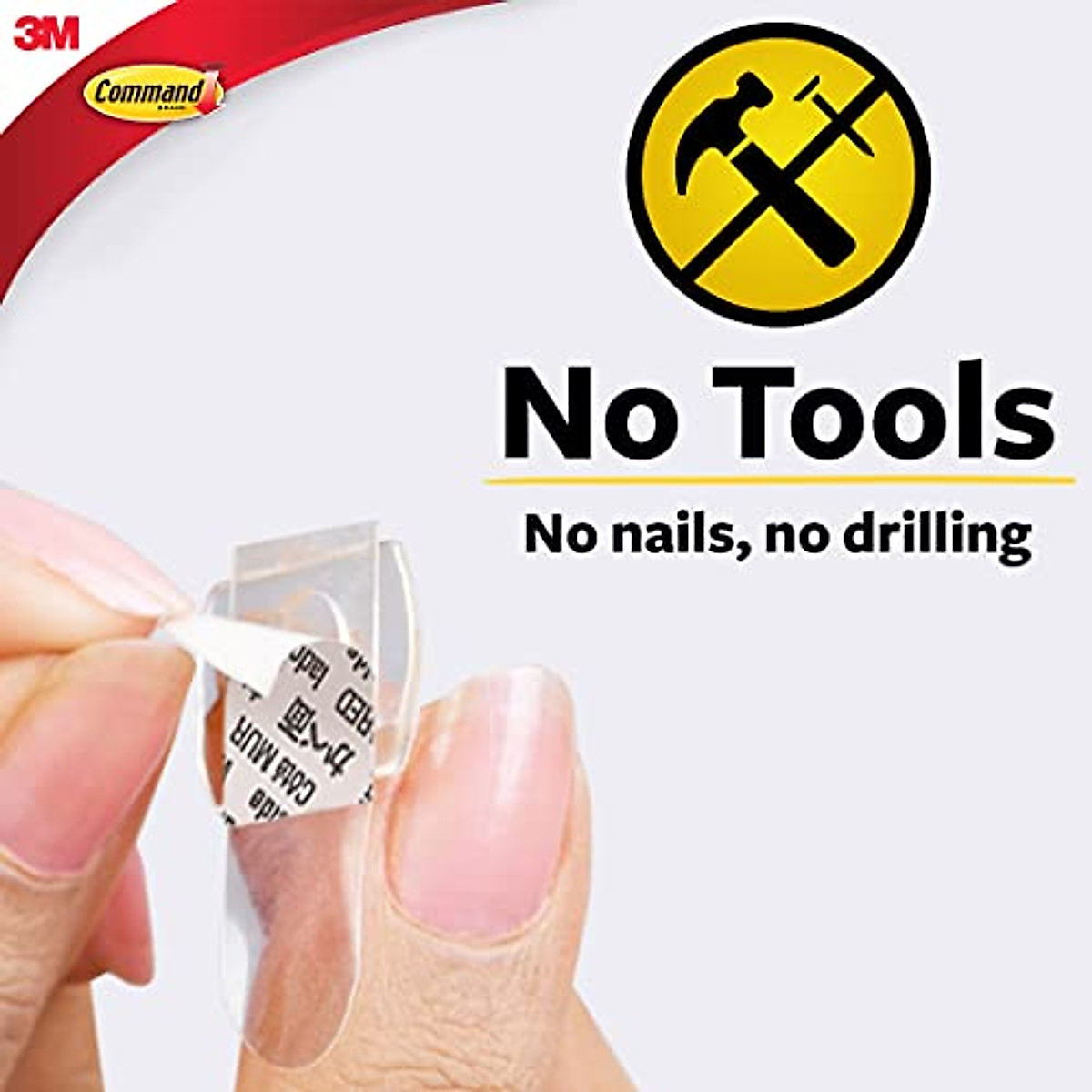 Command 17026CLR-ES Decorating Clips, Clear, 20-Clips