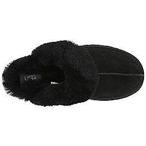 UGG Women's Disquette Slipper, Black, 8