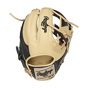 Rawlings Heart of The Hide ColorSync 5.0 Speed Shell 11.5" Infield Glove Right Hand Throw, Tan/Black