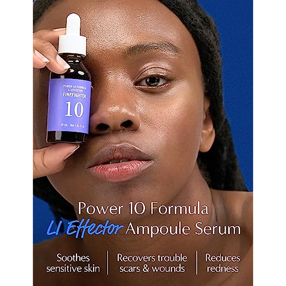 [K-Beauty] It'S SKIN Power 10 Formula LI Effector Ampoule Serum 30ml | Licorice Extract and Guaiazulene for Redness Relief and Soothing Acne Scars (1.01 fl oz)