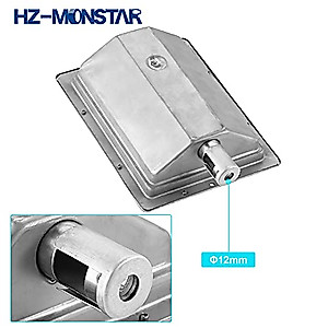 HZ-MONSTAR Ceramic Infrared DIY Heating Gas Burner, 8.66"x 6.69" (220x170mm) Infrared Heating Flame Ceramic Burner Head, Replacement Part for Outdoor Indoor Heater, BBQ Grill Stove, Oxyhydrogen Burner