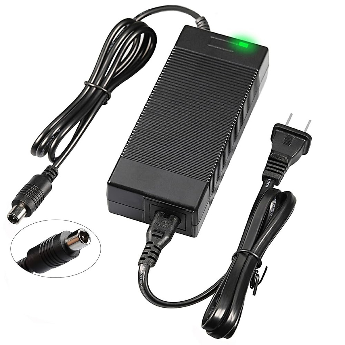 Toeaot 42V 2A Power Adapter for 36V Bird, Lime, Skip, Spin Xiaomi M365,Lime-S,ES1/ES2/ES4 Battery Charger
