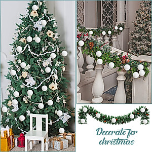 Chivao 200 Pieces Table Tennis Balls Washable Game Balls Table Tennis Mini Balls Funny Balls Carnival Pool Games Small Plastic Balls Party Christmas Game Balls(White)