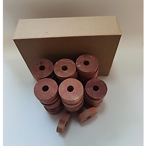 Tongzaner 48 Pack Cedar Ring Value Set, 100% Natural Aromtic Red Cedar Wood, Suitable for Wardrobe, Shoe Cabinet, Kitchen Cabinet, Closet, Shoes and Clothes to Deodorize and Keep Fragrance