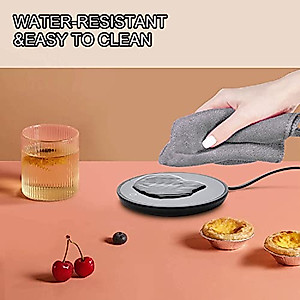 Coffee Mug Warmer, Candle Warmer, Smart Coffee Warmer with Auto Shut Off for Office Desk, Cup Warmer with 2 Temperature, Electric Beverage Drink Warmer for Cocoa, Tea, Milk Easter Day Gifts for Family