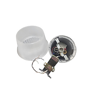 Touch & Glow Security Area Light – Ultra Bright Dusk to Dawn High-Pressure Fluorescent Light with Photocell for Outdoor Safety | Heavy Duty Wall Mount, EZ-FLA