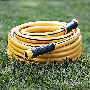 Stanley Fatmax Professional Grade Water Hose, 50' x 5/8", Yellow 500 PSI