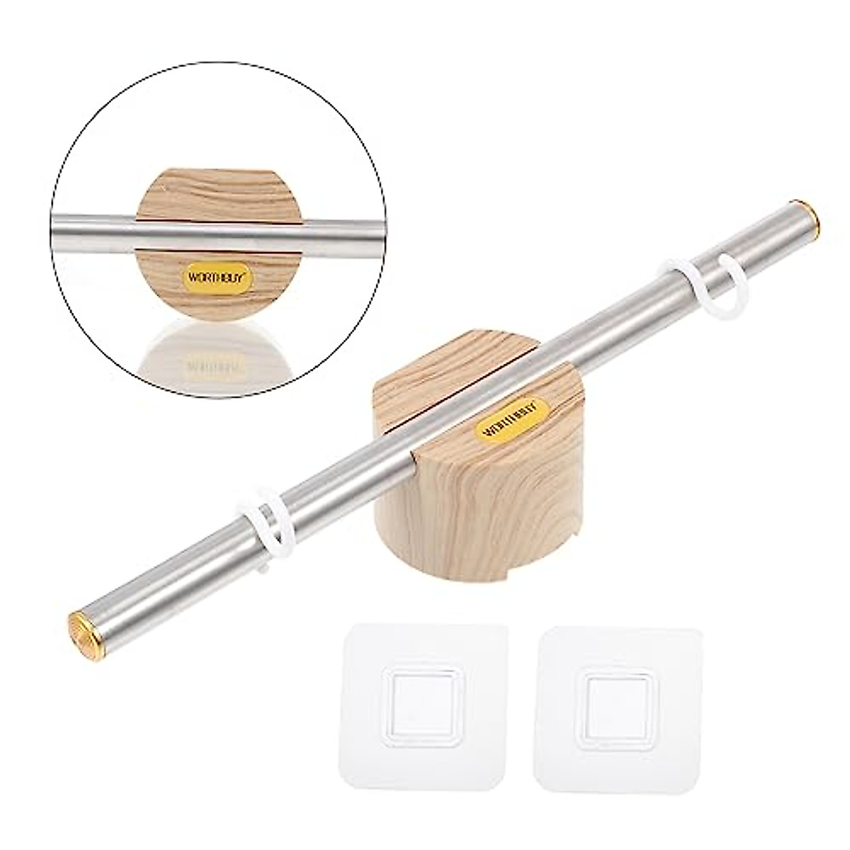 OSALADI 1 Set Tower Hanger Towel Storage Shelf Towel Shelf Modern Towel Rack Stainless Steel Hangers Towel Hangers Towel Rack Rod Wall Towel Holder Wall Towel bar Sponge Plastic Towel Rail