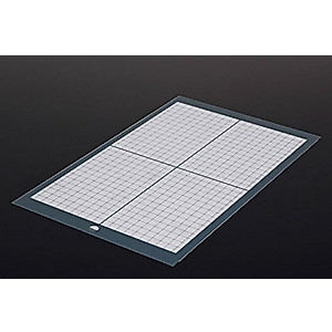 A3 Non Slip Vinyl Cutter Plotter Cutting Mat with Craft Sticky Printed Grid, 460mm*300mm