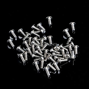 Screw 50 Pcs Quadrex Head Short Computer Case Motherboard Screws R06