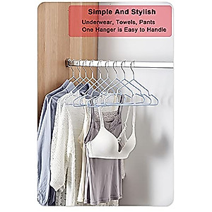 Wire Hangers 20pack Durable Coat Hangers Strong Heavy Duty Stainless Steel Metal Hangers Ultra Thin Space Saving Clothes Hangers Fit for Shirt Dress Jacket, Overcoat，Suit Hangers Clothing