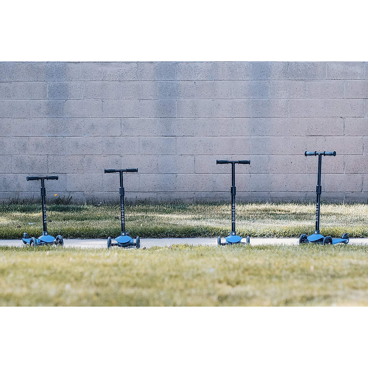 Kids Kick Scooters for Toddlers Boys Girls Ages 2-5 Years Old, Adjustable Height, Extra Wide Deck, Light Up Wheels, Easy to Learn, 3 Wheels Scooters (Green)