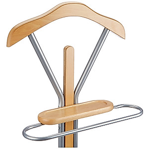 Zeller 17102 45 x 30 x 108 cm Valet Stand Wood/Metal Metal