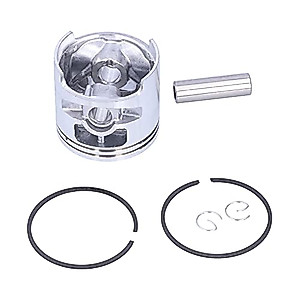 Cylinder Piston Set, Wear Resistant Iron+Aluminum Alloy Cylinder Easy to Install 58mm for Lawn for STIHL TS760 Concrete Cutoff Saws for Garden for Outdoor