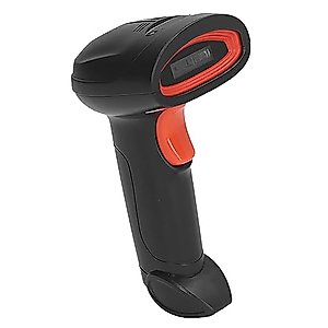 Barcode Scanner Barcode Scanner USB 2.4G And1D Code Reader for Supermarket Express Warehouse High Accuracy Red Barcode Readers