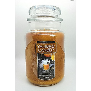 Yankee candles co., Spooky Spider Cider Large Jar Candle,Fresh Scent