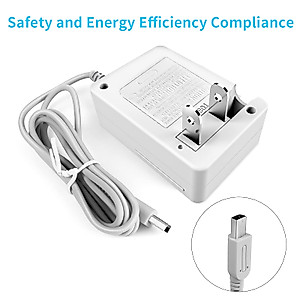 3DS Charger, Dsi Charger, AC Adapter Charger Home Travel Charger Wall Plug Power Adapter (100-240 v) Compatible with New 3DS 2DS 2DS XL 2DS DSi DSi XL