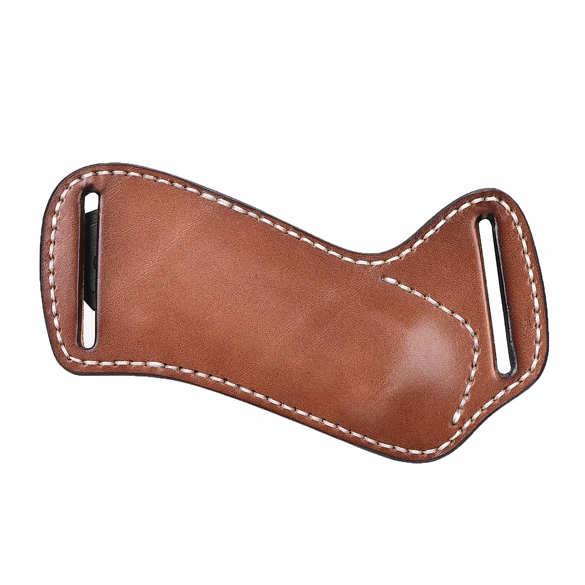 Tourbon Leather Pocket Knife Sheath for Belt Large Folding Knives Holder Carrier Case EDC Tools Holster