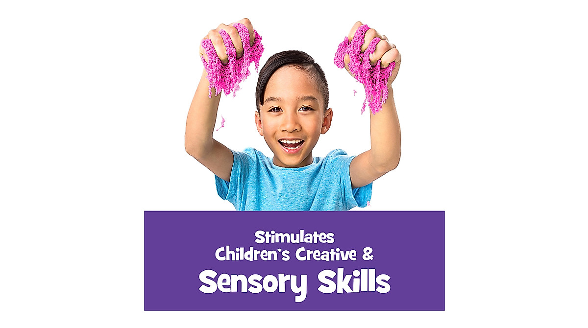 Kinetic Sand Pink: Original Moldable Sensory Play Sand