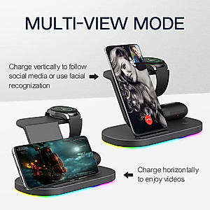 Wireless Charger Station (Black)