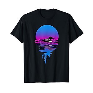 Vintage Retro Sunset Loon T-Shirt