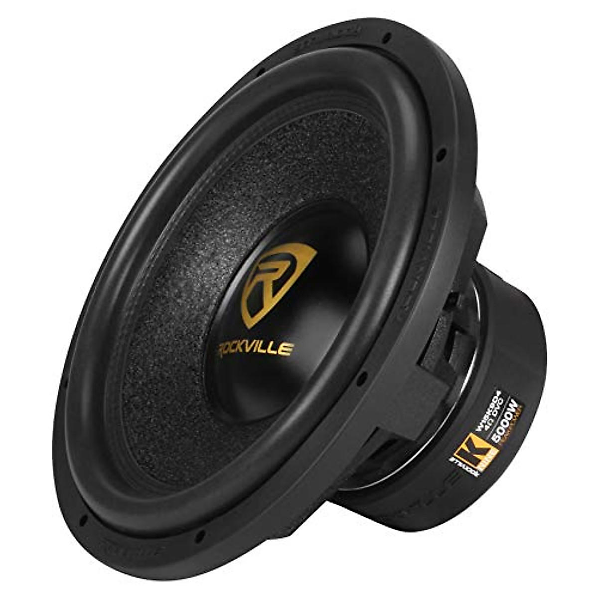 Rockville (2) W15K9D4 15" 10,000w Car Subwoofers Dual 4-Ohm Subs CEA Compliant