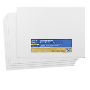 5 Count 9 x 12 Canvas Panels by Artist's Loft