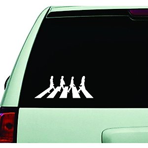 Abbey Road The Beatles Quote Design Sticker Vinyl Art Words Decor Car Truck JDM Windshield Race Drift Window