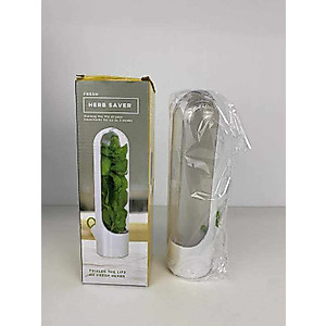 Herb keeper container for fridge