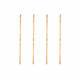 Renovators Supply Manufacturing Corner Protectors 39 1/4 in. Beechwood Edge Protector, Sanded Corner Guard Pack of 4