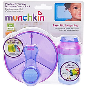 Munchkin Powdered Formula Dispenser Combo Pack, Blue