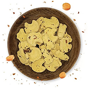 GUIDOLIN EQUISNACK Horse Natural Treats with Superfoods and Real Fruit Pieces, No Sugar Added, Handmade in Italy - 1,54 LB (Carrot)