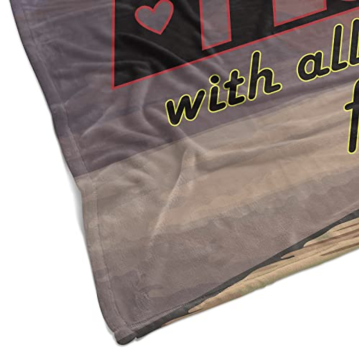 Wife Blanket from Husband, Blanket Wife Birthday Gifts, Blanket Best Ever Gifts, Christmas Day Present Idea for Wife, Wedding Anniversary Wife Blanket Gifts Flannel Throw Blankets 12.90*10.62*1.18In 