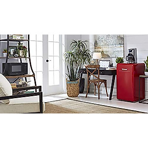 Kenmore 70929 0.9 cu. ft Small Compact 900 Watts 10 Power Settings, 12 Heating Presets, Removable Turntable, ADA Compliant Countertop Microwave, Black