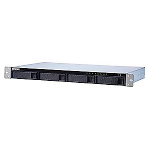 QNAP TS-431XeU-2G 4-Bay 1U Short-Depth Rackmount NAS with 10Gbe SFP+ Port 32TB Bundle with 4X 8TB Seagate IronWolf