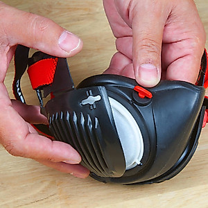 Trend Replacement P100 Filters (1 Pair) for the Trend Air Stealth Half Mask, HEPAC Filtration, NIOSH P100, APF10 x WEL, STEALTH/4,White