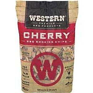 Western Cherry Smoking Chips, 2-Pound Bags (Pack of 6)