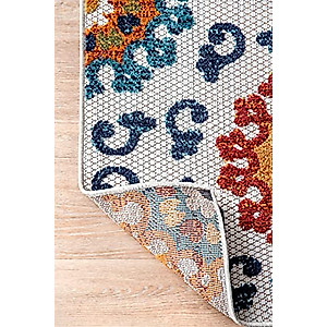 nuLOOM Aurora Transitional Indoor/Outdoor Area Rug, 4' x 6', Multi